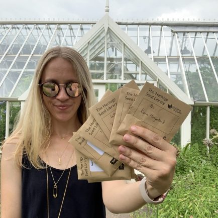 Ex-jewellery designer to stars and plant-lover becomes Garden Organic ...