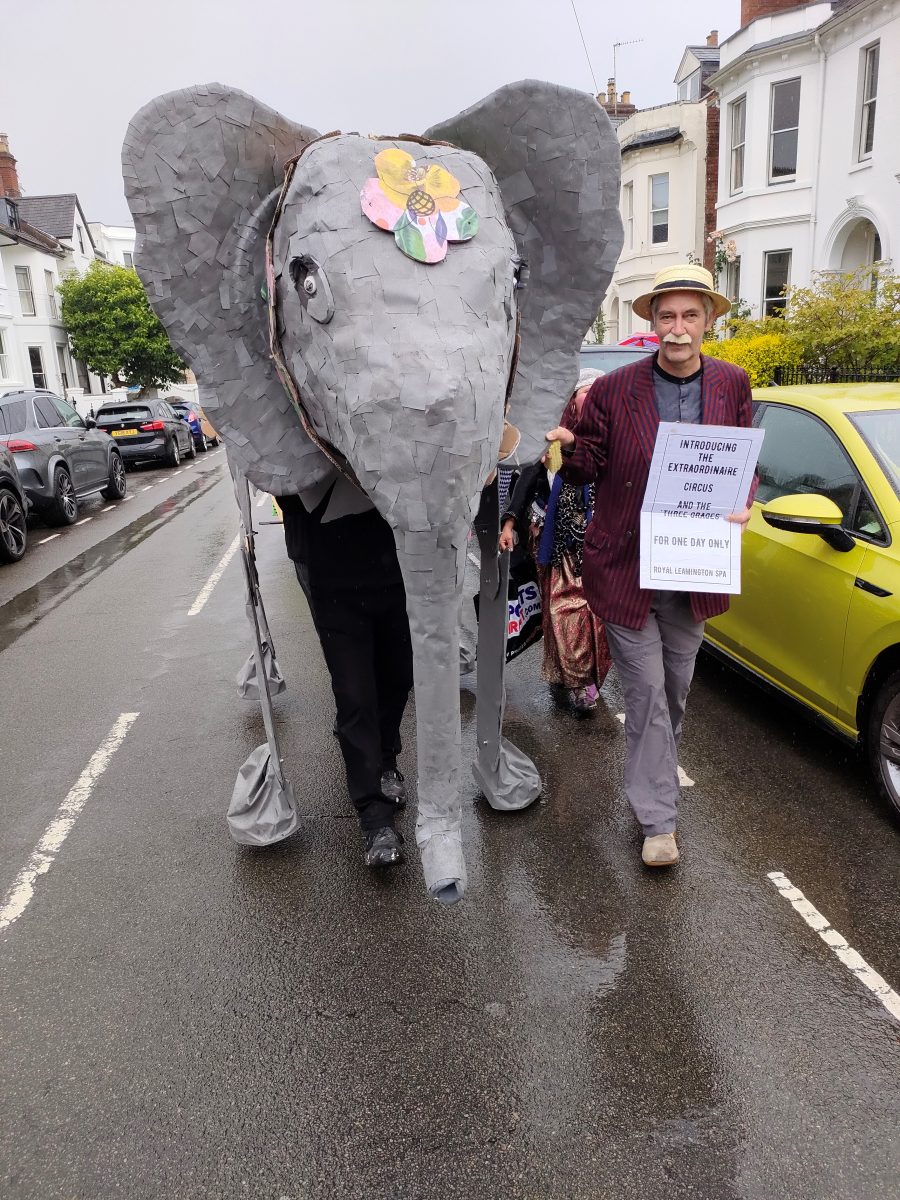 Elephant Parade stops traffic in Leamington town centre - The ...