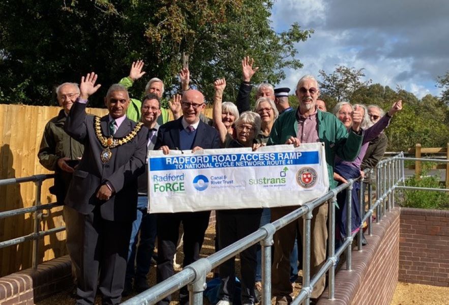 Ramp offers access for all to canal - The Leamington Observer